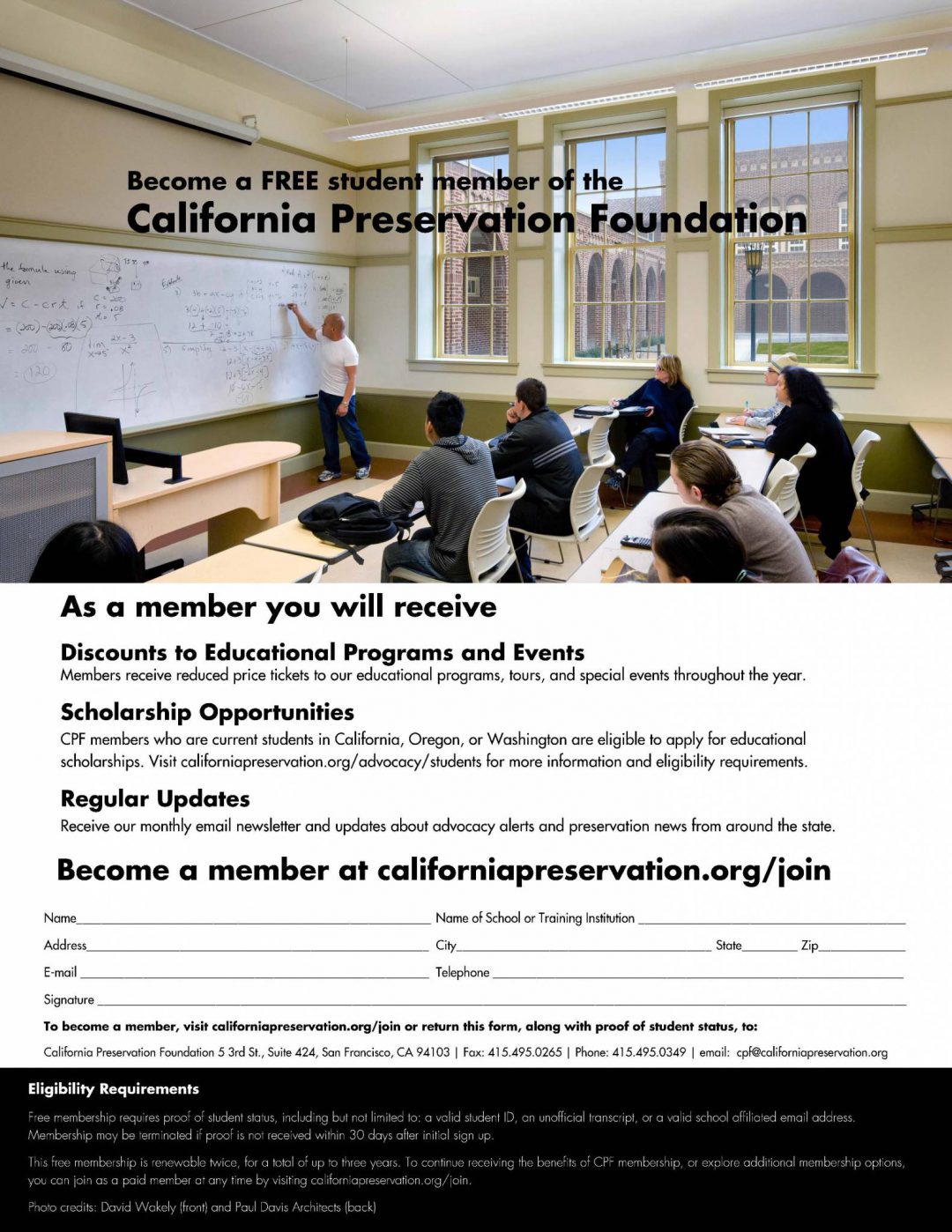 Membership | California Preservation Foundation