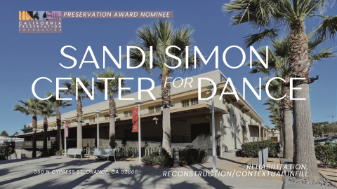 Sandi Simon Center for Dance at Chapman University | California ...