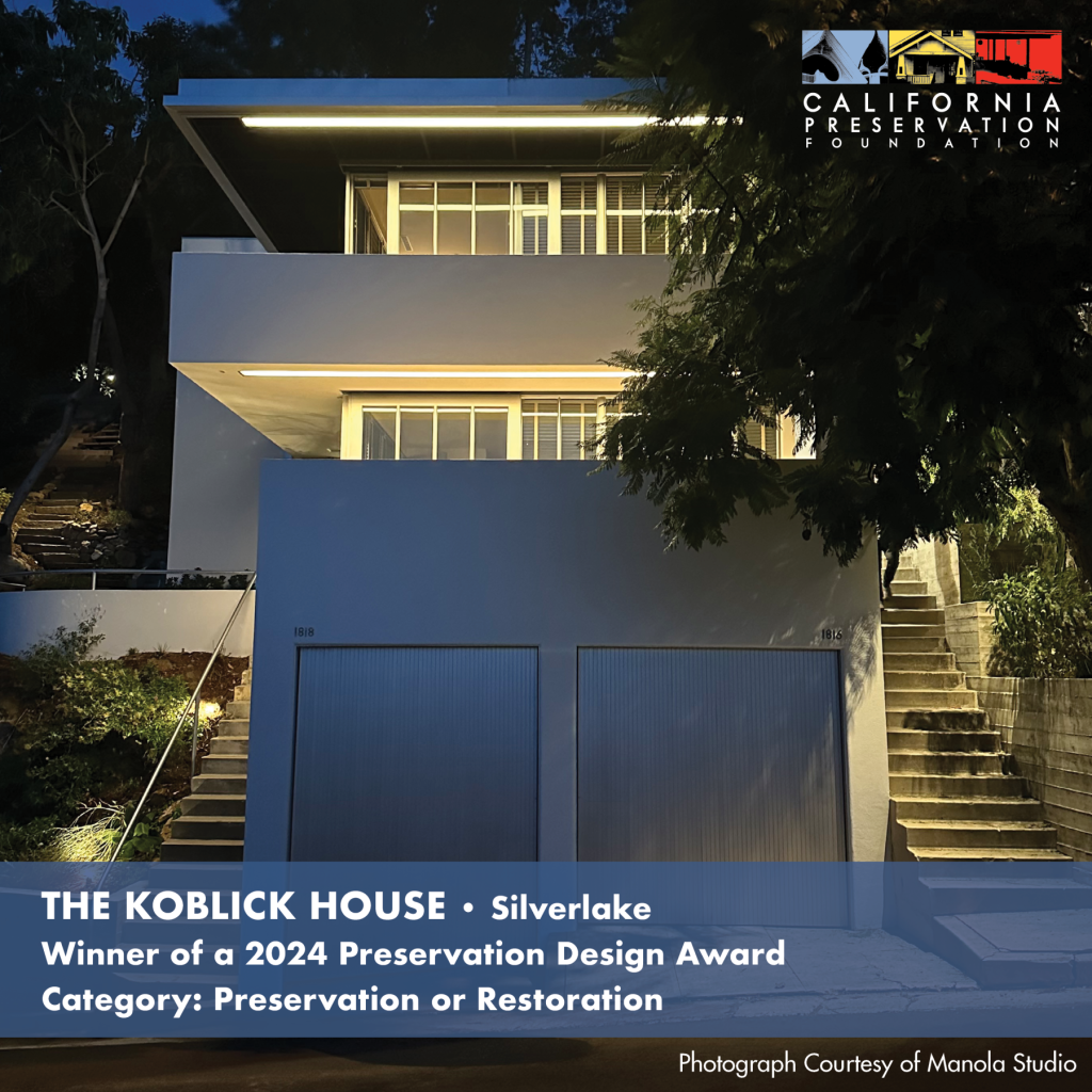 The Koblick House | California Preservation Foundation