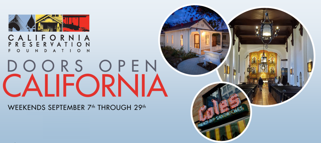 Doors Open California Sponsorship | California Preservation Foundation